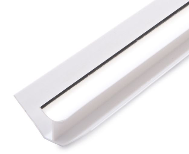 Internal Corner Chrome Trim for 10mm PVC Shower Wall Panels 2.7m ...