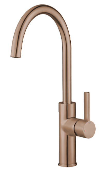 Francis Pegler Jeroni Swept Single Lever Monobloc Kitchen Tap - Antiqu ...